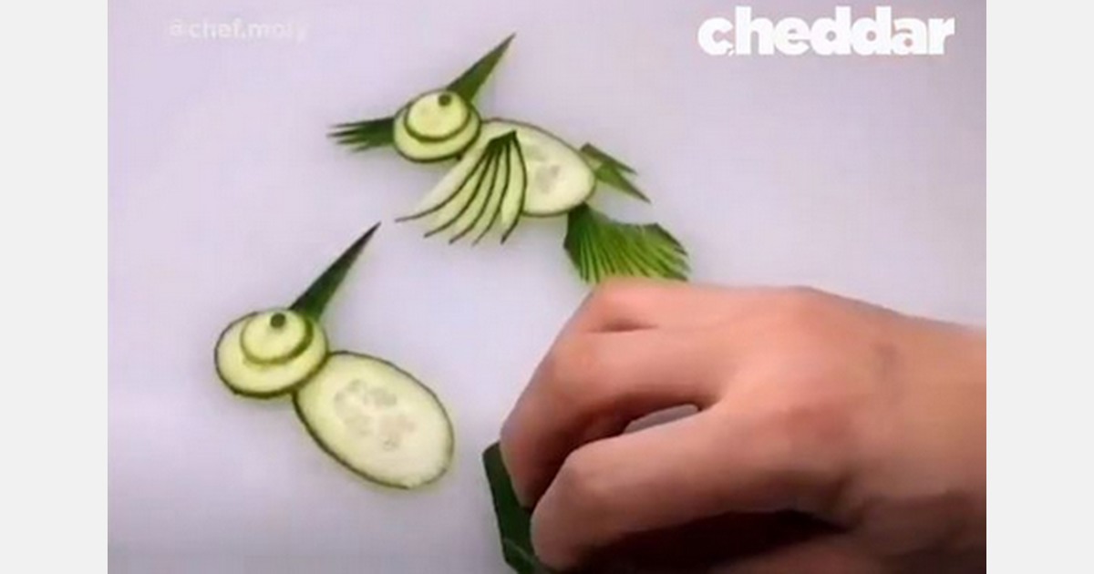 Creatividad con frutas y hortalizas