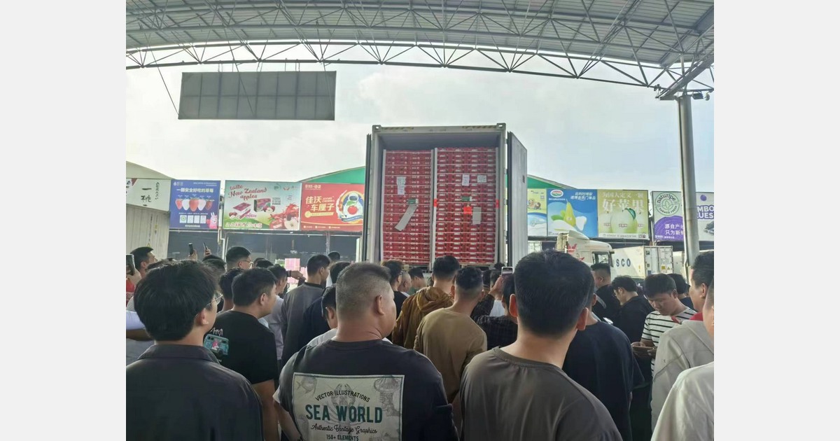 Llega a Hong Kong el primer Cherry Express de la temporada