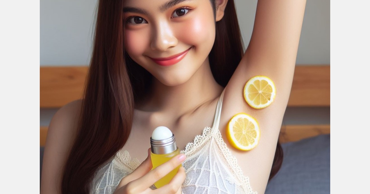 Limón como desodorante