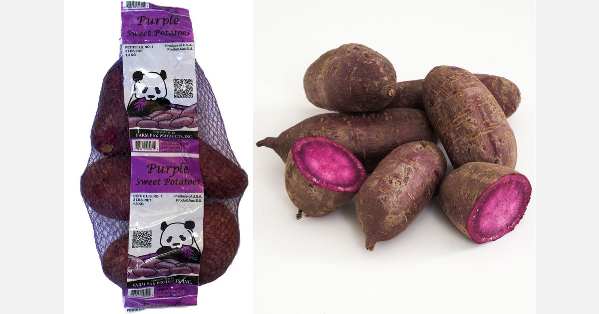 Una nueva variedad de batata morada podría estimular las exportaciones ...