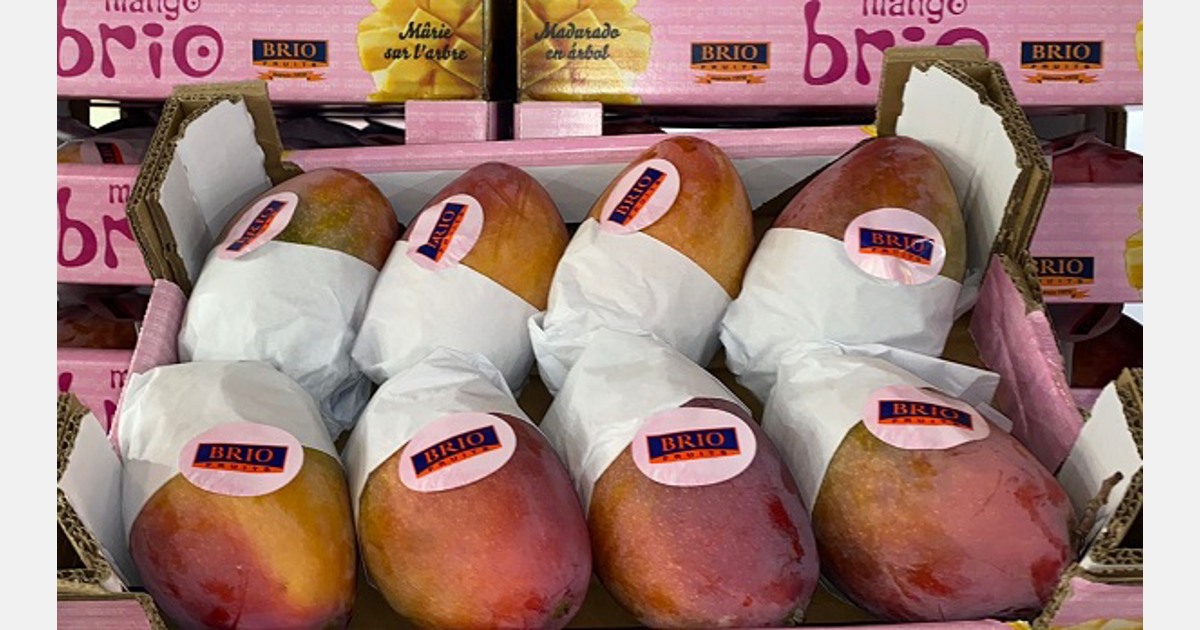 "Los mangos de la marca Brio tienen un sabor sensacional"